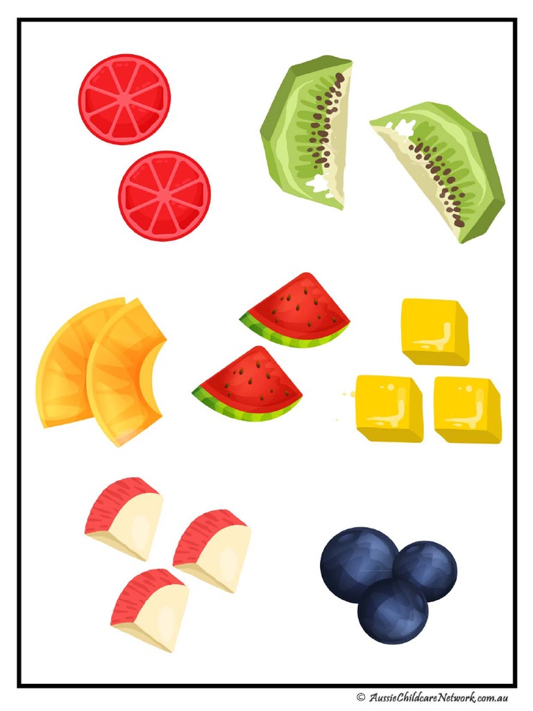 Fruit Salad Cut and Paste3 | PDF