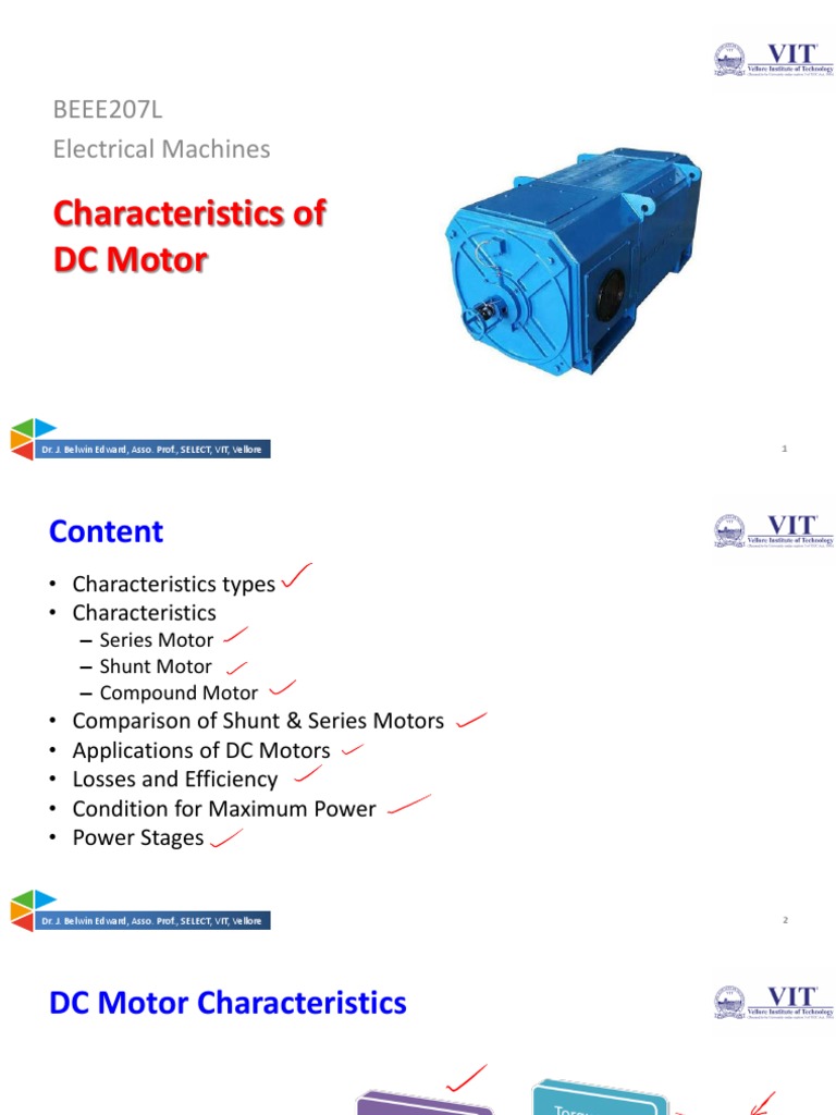 4-DC Motor Characteristics-13-01-2023 | PDF
