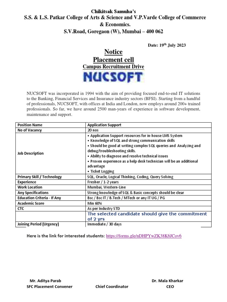 NucSoft 2023-24 | PDF