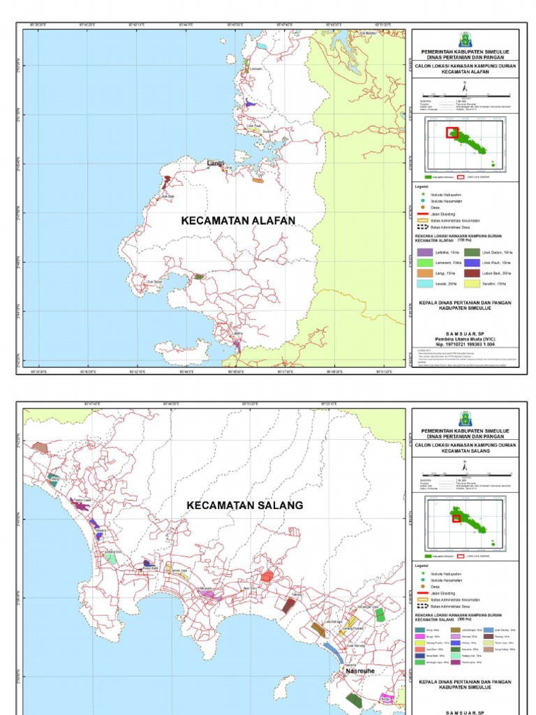 Peta Sebaran Durian | PDF