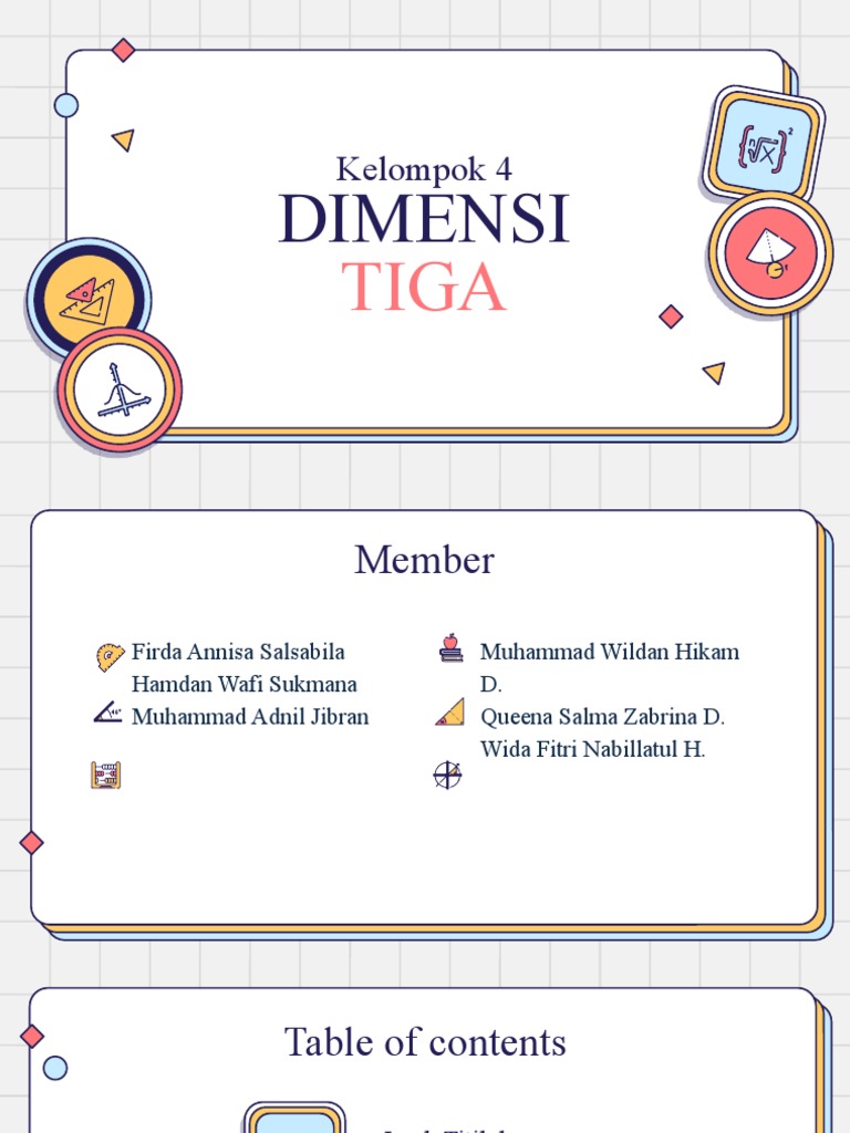 Dimensi Tiga Kelas 12 | PDF