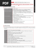 Descote 2100B | PDF | Valve | Leak