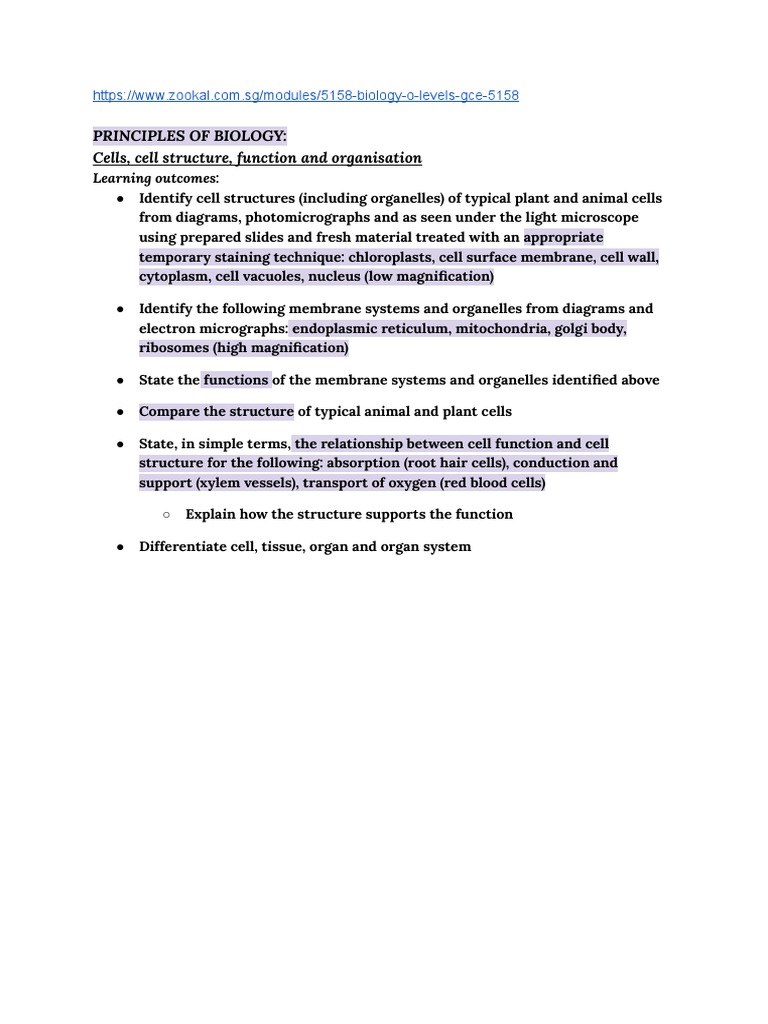 Bio Notes 2021 | PDF Bio Notes 2021 | PDF
