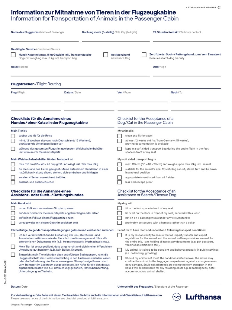 Dog Form Svan 2023 | PDF