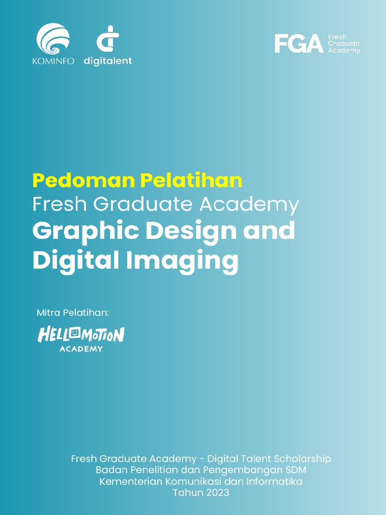 Pedoman Graphic Design and Digital Imaging - FGA 2023 | PDF