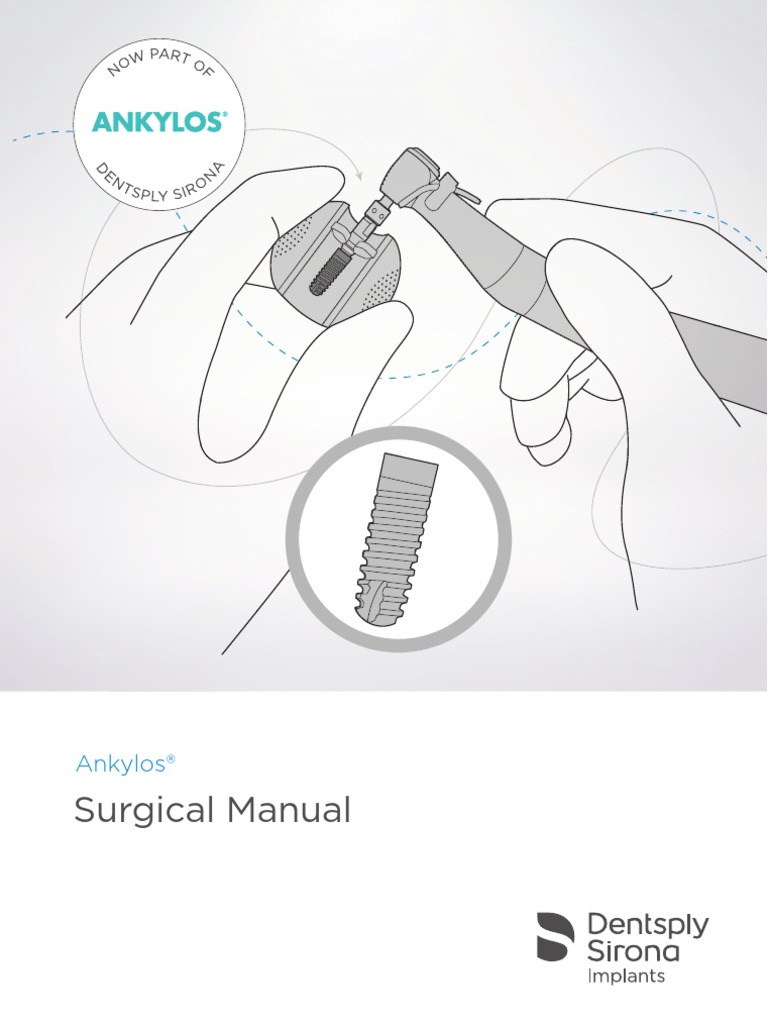 32671086-USX-1804 Ankylos Surgical Manual - LR | PDF | Dental Implant | Prosthesis