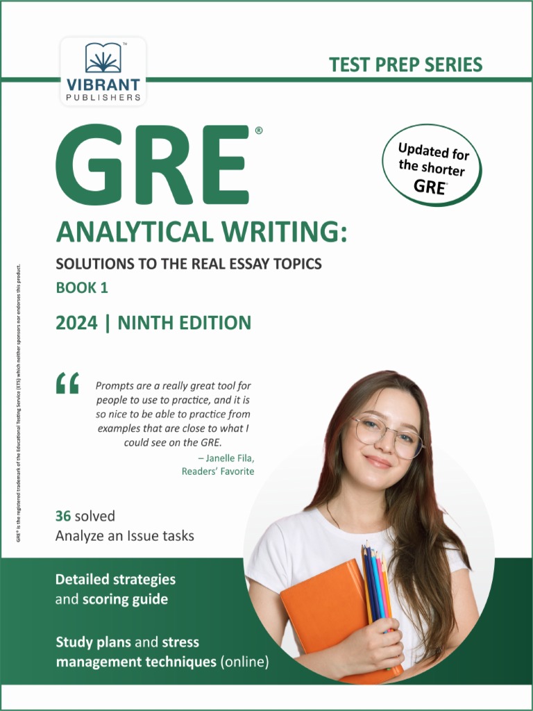 GRE Analytical Writing Book1 - 2024 SAMPLE | PDF | Career & Growth ...