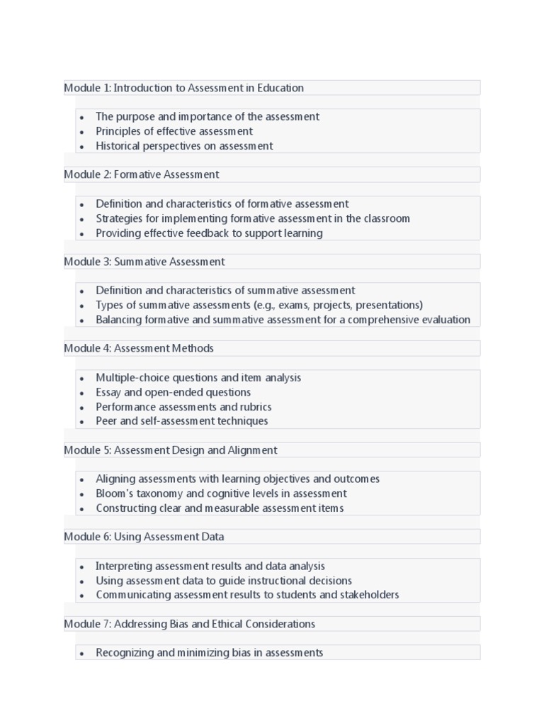 Course-outline-for-PED-6 | PDF