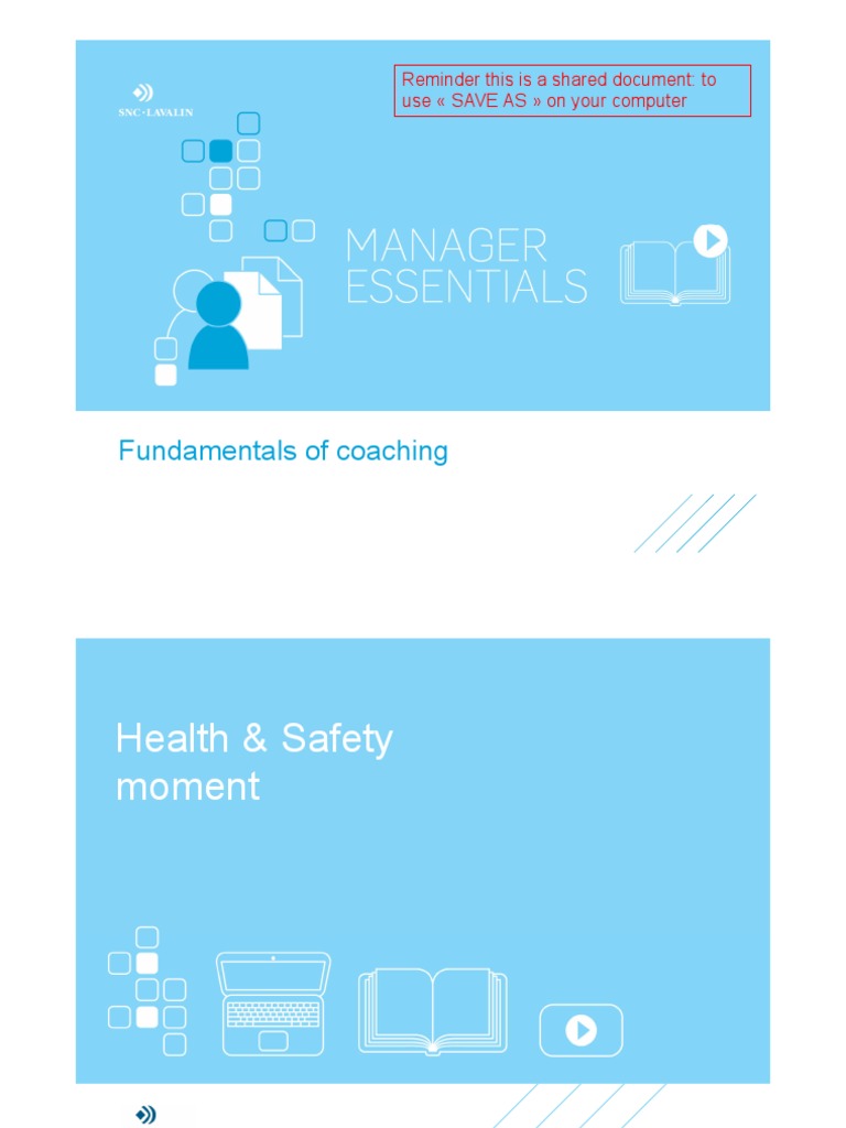 Fundamentals of Coaching | PDF