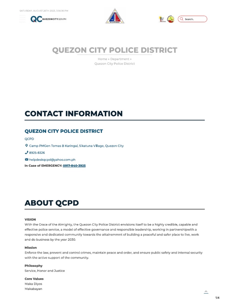 QCPD List | PDF
