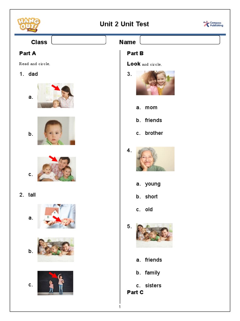 Unit 2 Test: Reading and Circling Skills | PDF | Language Arts & Discipline