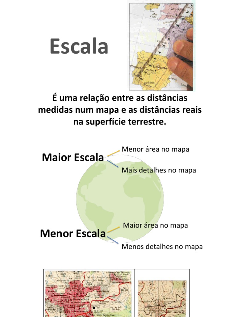 Escala Cartográfica e Exercícios | PDF