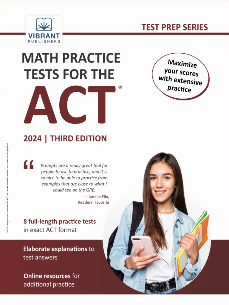 MathPracticeTestsfortheACT - 2024 - SAMPLE | PDF | Mathematics ...