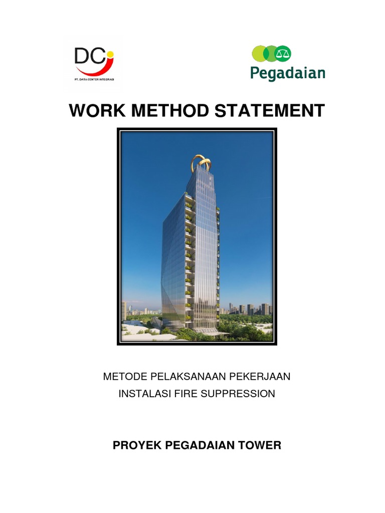 WMS - Fire Suppression Novec Pegadaian | PDF