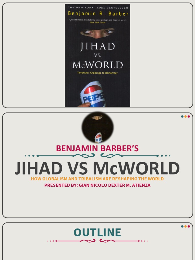 Jihad VS Mcworld | PDF | Globalization | Political Science