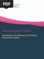 HCPC Standards of Proficiency for Dietitians | PDF | Dietitian ...
