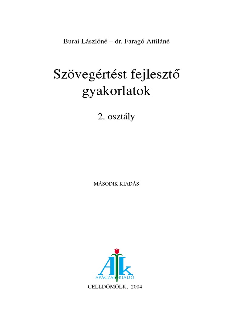 Szövegértést Fejlesztõ Gyakorlatok | PDF