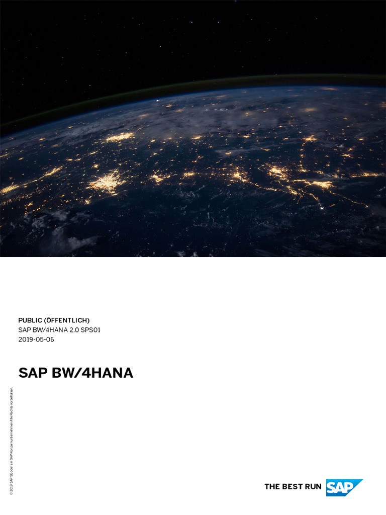 Sap Bw4hana de | PDF Sap Bw4hana de | PDF