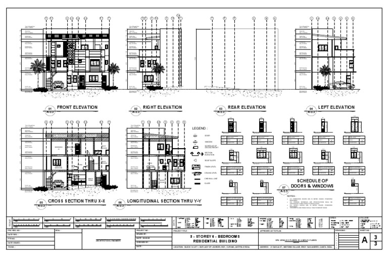 Front Elevation Right Elevation Rear Elevation Left Elevation | PDF