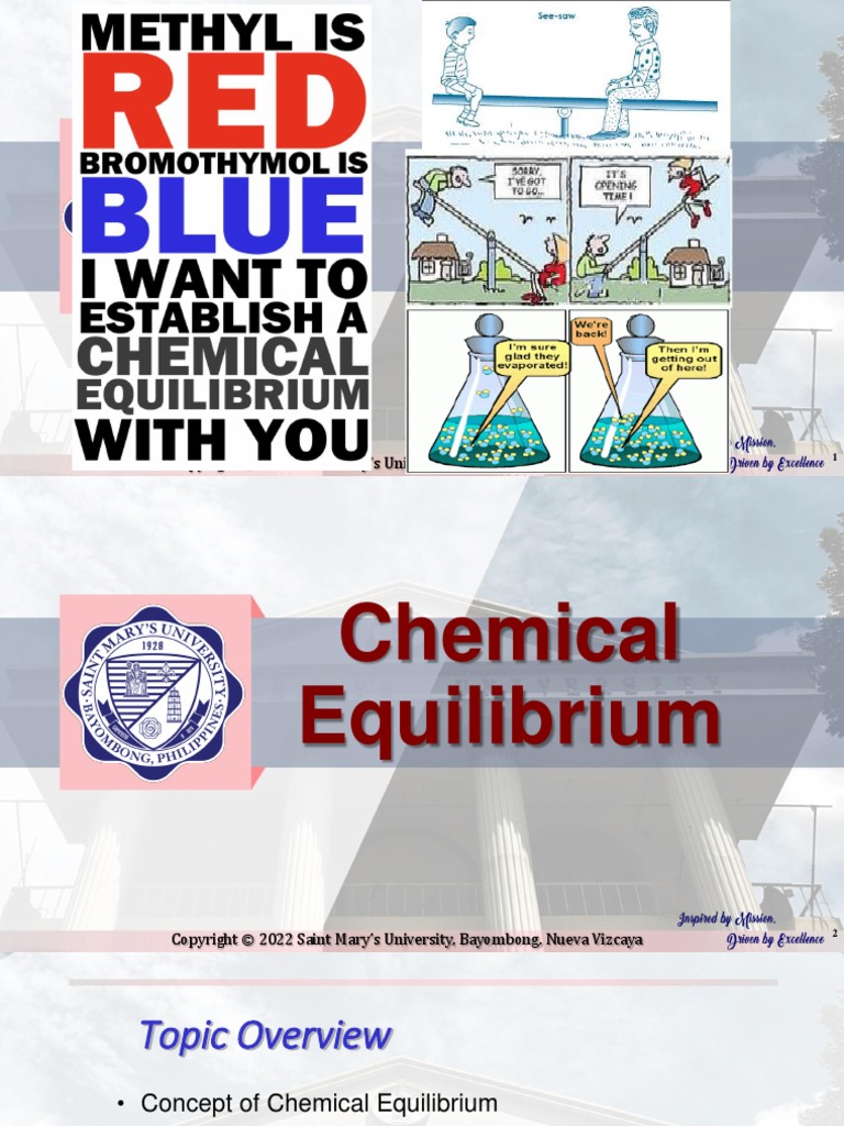 Chapter 3 Chemical Equilibrium | PDF | Chemical Equilibrium | Chemical ...