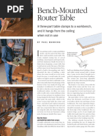 A Versatile Router Table | PDF | Screw | Wood