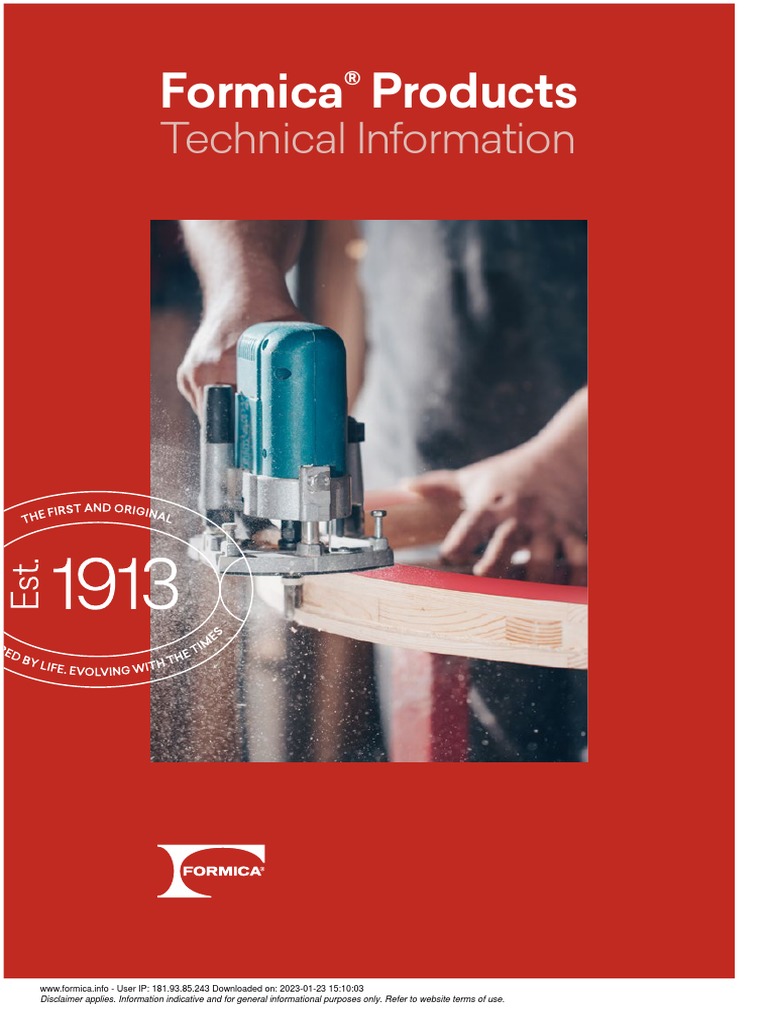 Formica-Fabrication-Guide Compact 0622 004-WEB | PDF