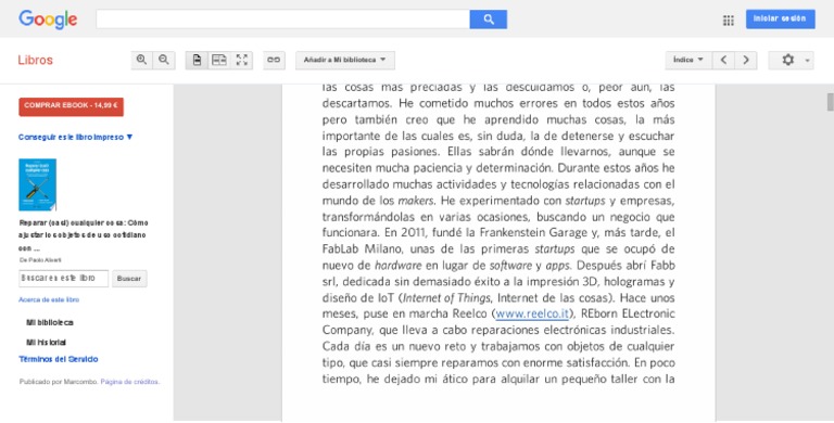 Reparar (Casi) Cualquier Cosa_ Cómo Ajustar Los Objetos de Uso Cotidiano Con ... - Paolo ...