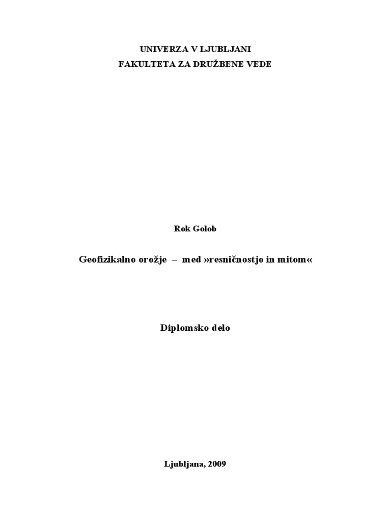 Golob Rok | PDF