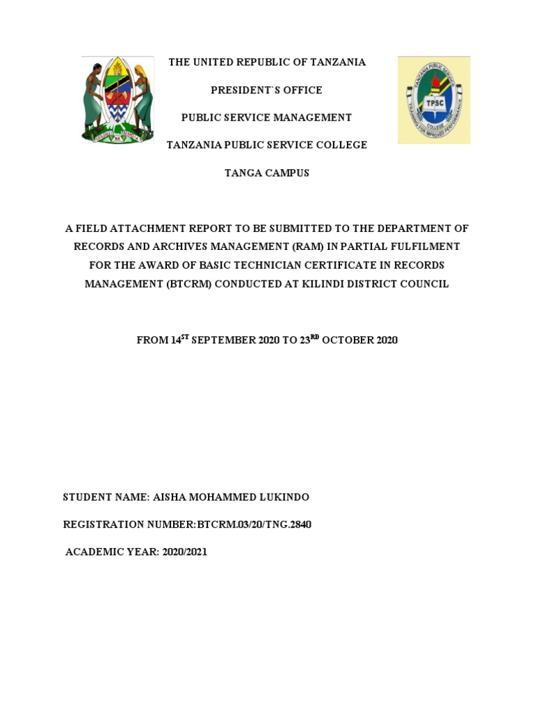 AISHA MOHAMED field | PDF