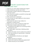 Free LLR Exam Training Material and Mock Test | PDF | Traffic | Traffic ...