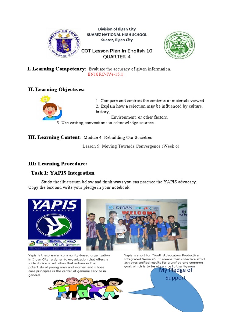 Cot 2 Apas Final | PDF | Cognition | Cognitive Science