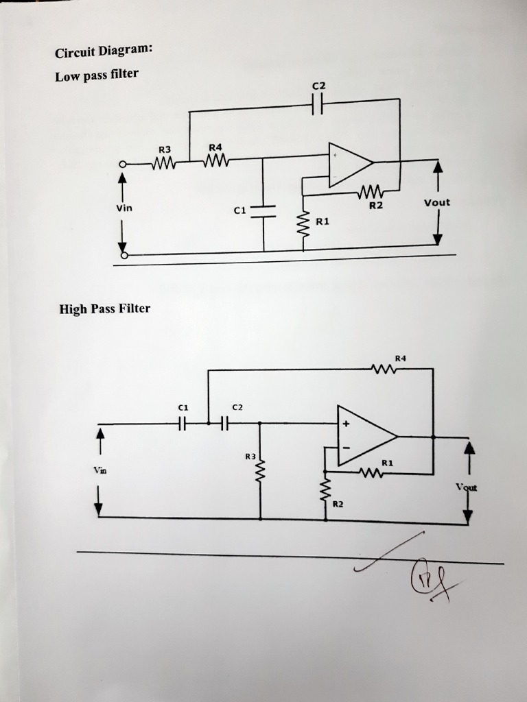 1st and 2nd Order High and Low Pass Filters | PDF | Electronic Filter ...