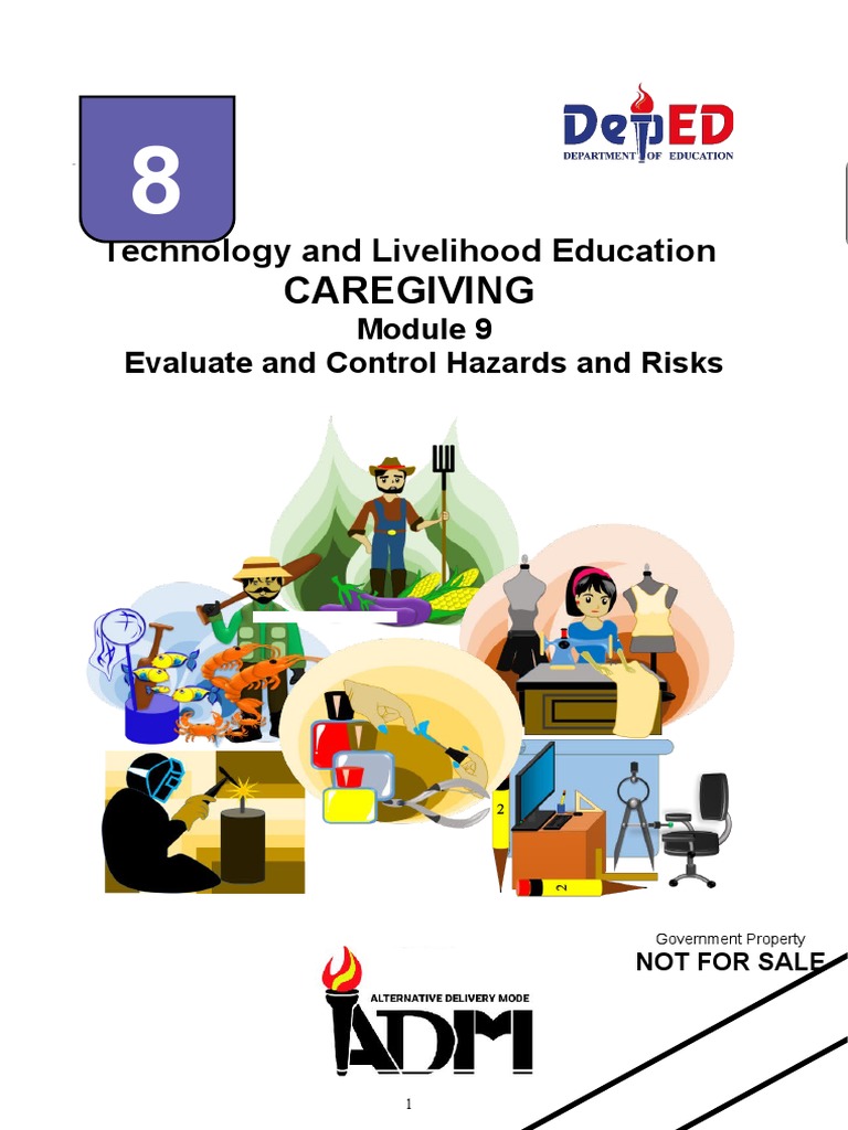 TLE Caregiving q3 Mod9 v3 | PDF | Personal Protective Equipment | Hazards