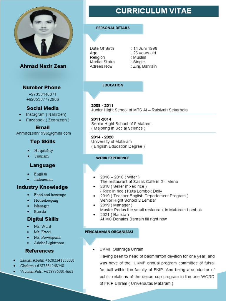 CV Nazir | PDF
