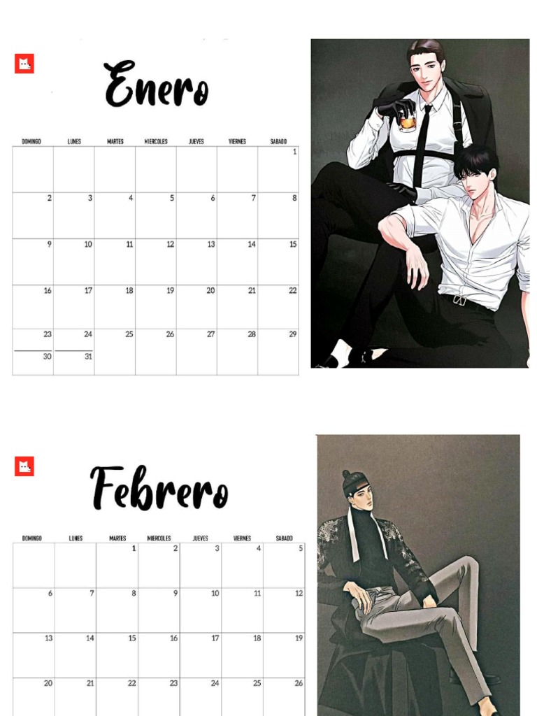 Calendario LEZHIN | PDF