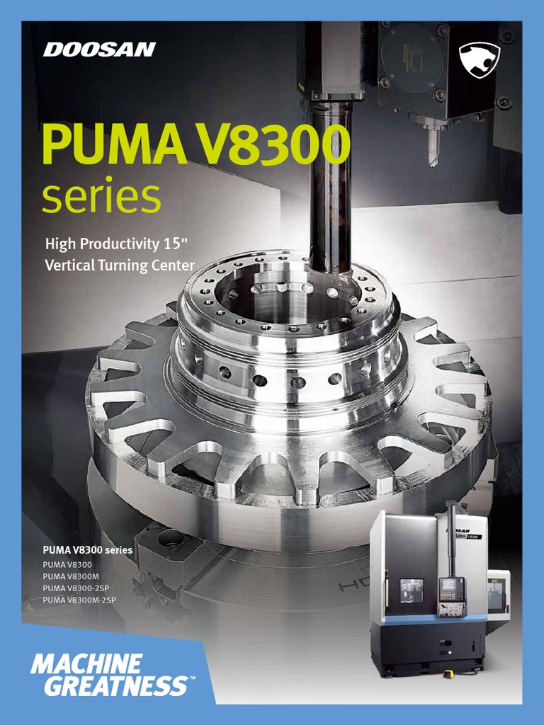 Visokoefektivni Vertikalni Strugove Puma v8300 | PDF