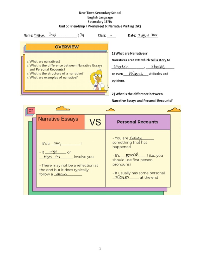 Edited - Mattheus Chua Wen Hao (NTSS) - Unit5 WS6 | PDF