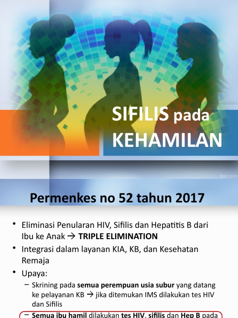 Sifilis pada Ibu Hamil: Risiko dan Penanganan | PDF