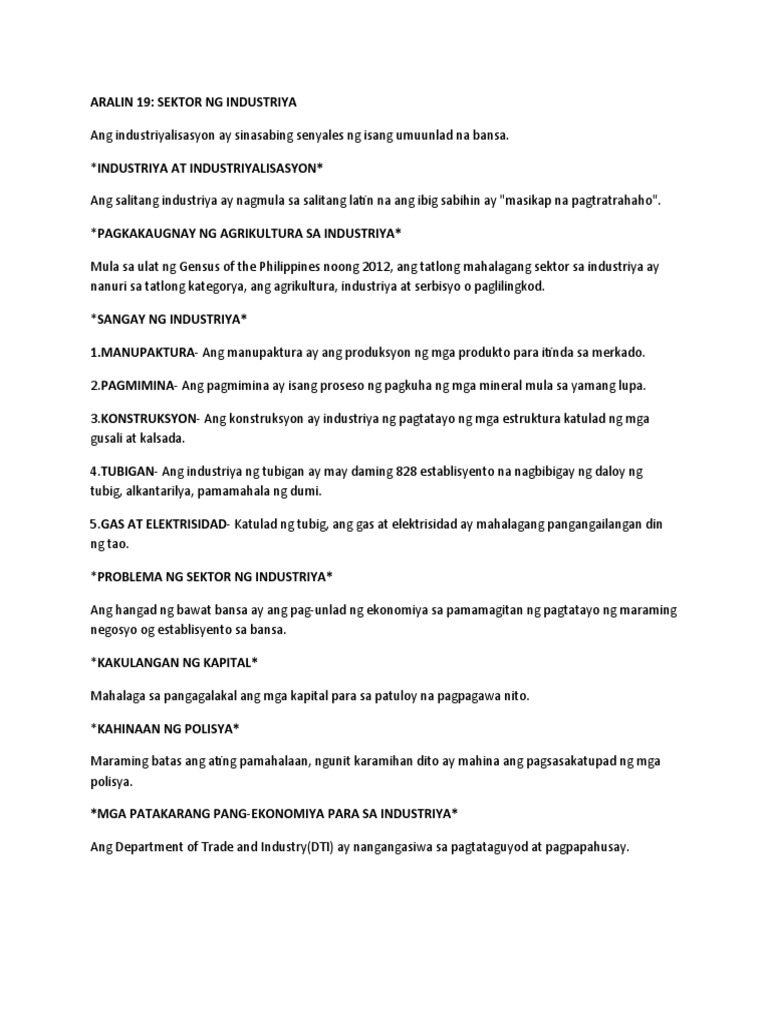 Aralin 19 Sekt | PDF