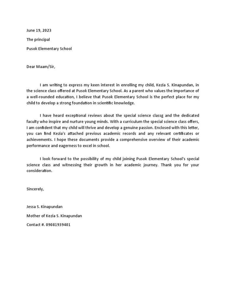 SSC APPLICATION Example | PDF