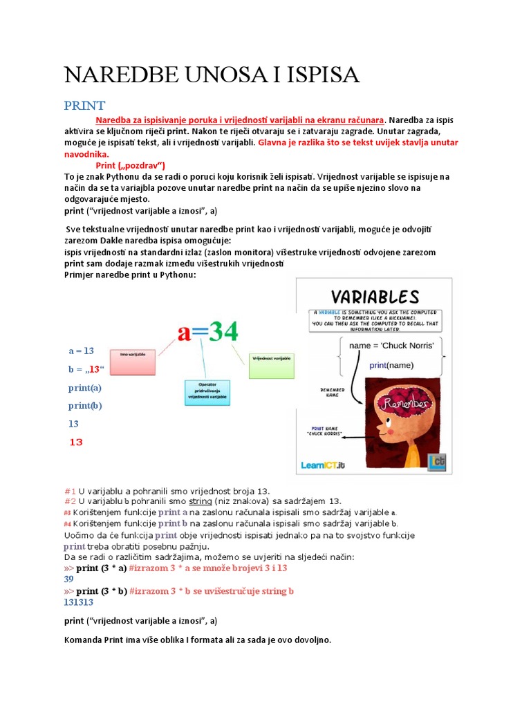 Skripta Python | PDF