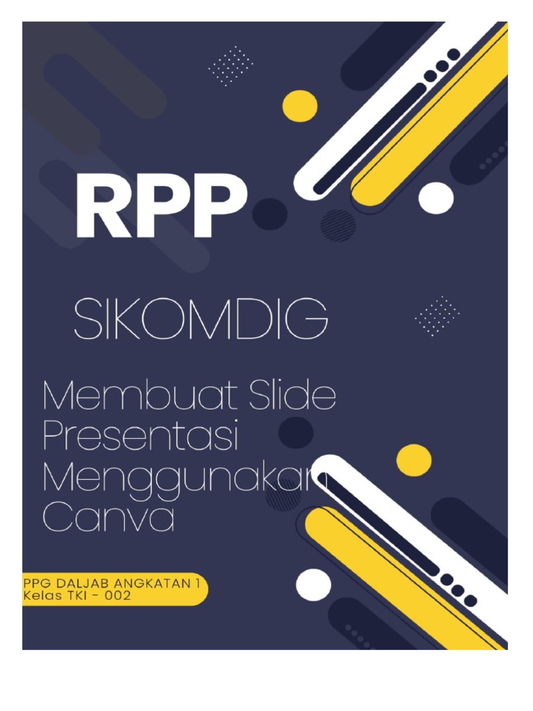 RPP Ukin | PDF | Karier & Perkembangan