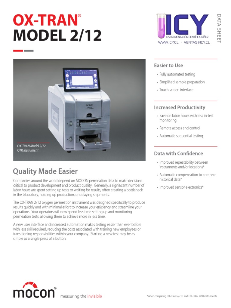 Oxtran 212 Icy | PDF