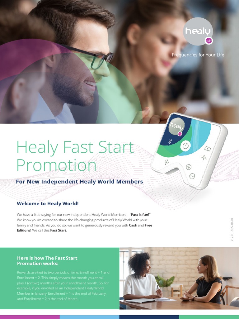 Healy World Flyer Promotion Fast Start en EU | PDF