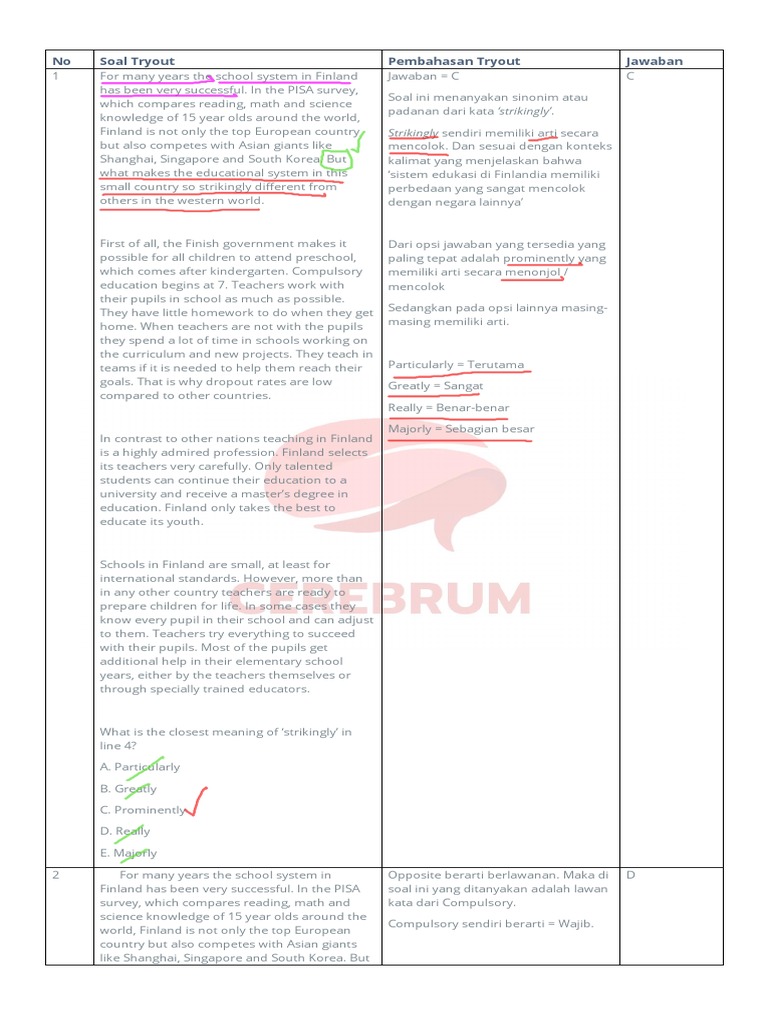 02 Simulasi Snbt 2023 7 Subtest Literasi Bahasa Inggris Pdf