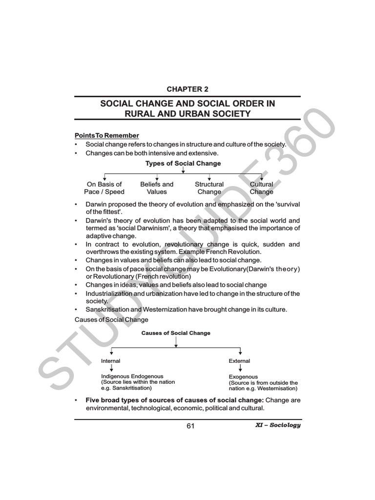class 11 sociology notes chapter 2 studyguide360 | PDF | Sociology ...