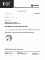 IDFC First Bank No Due Certificate | PDF