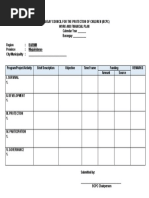 Barangay Organizational Chart 2021 | PDF