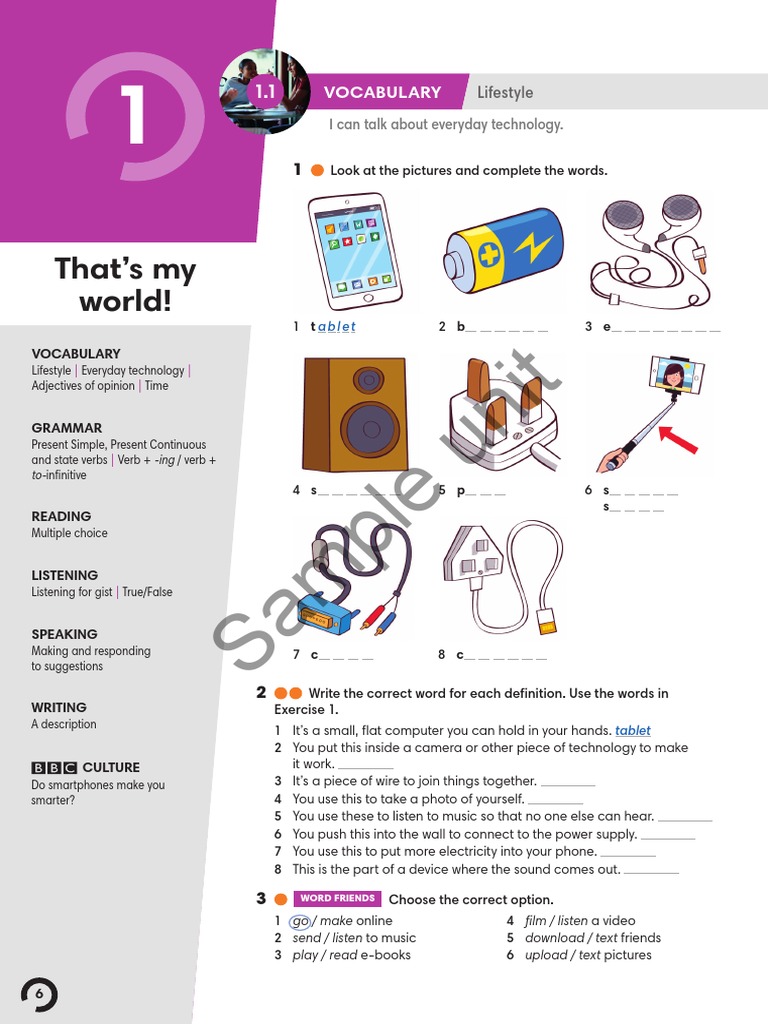 Ww 3 Wb Sample Unit Pdf
