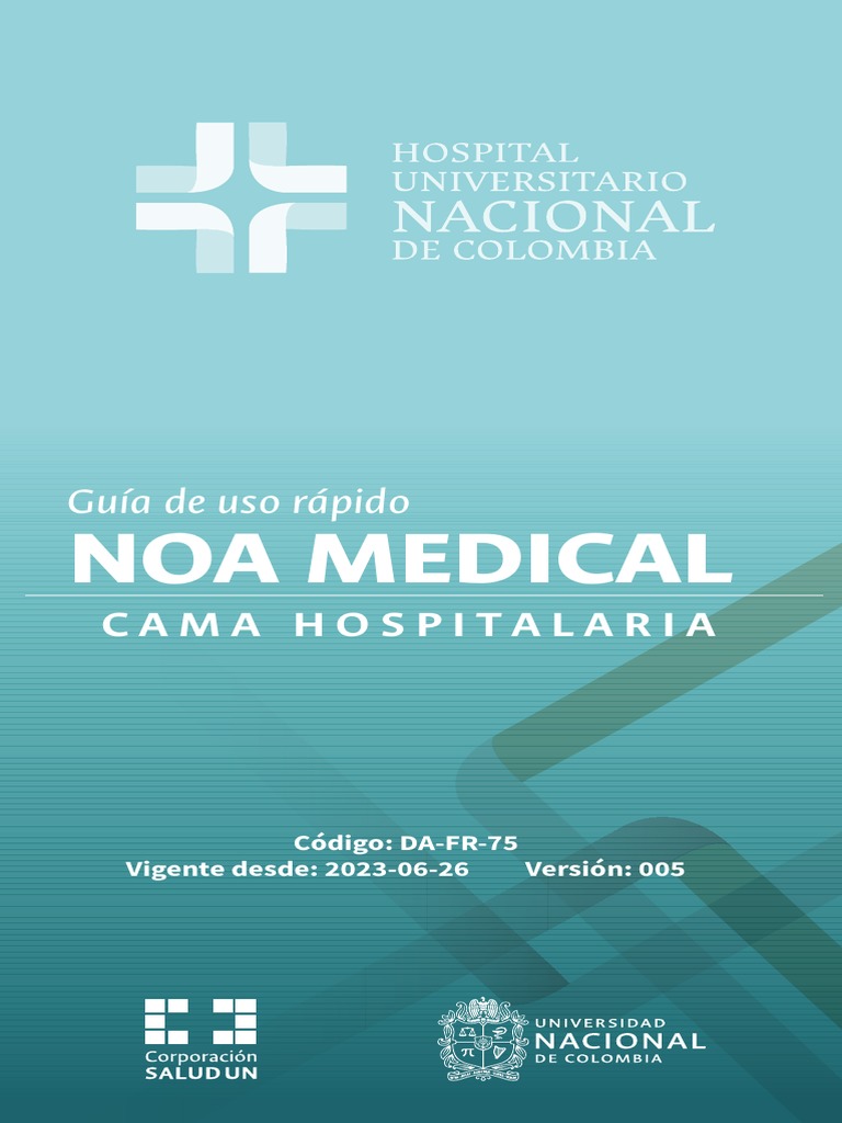 Guia Rapida Cama Noa Medical | PDF